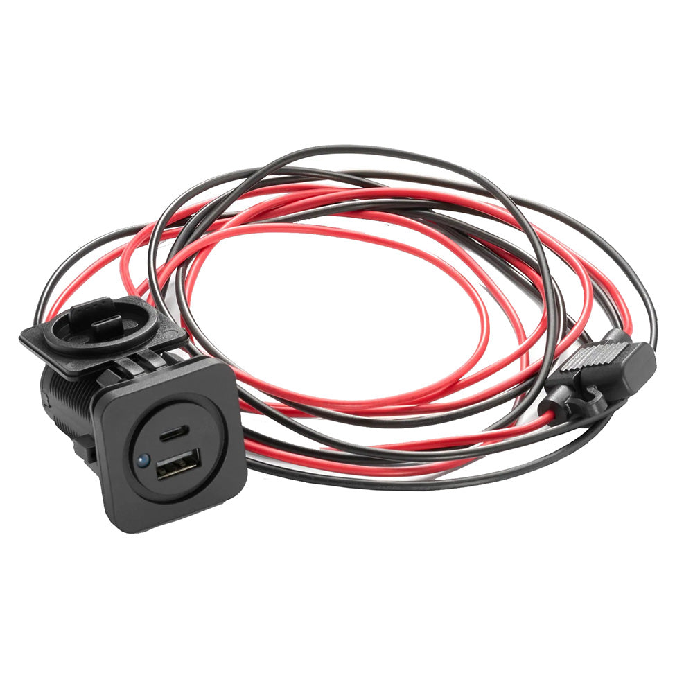 JL Audio USBC and USBA Charging Jack fPanel Mounting XMDUSBCACHG2XPNL ...